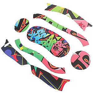 DOITOOL 1 Sheet Pico 4 Stickers Vr Glasses Skin Vr Glasses Protective Accessories Vr Glasses Decal Glasses Headphones Vr Glasses Protective Sticker Earphone 3D PVC Protection