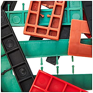 TimCo SHIMTUB Assorted Horseshoe Plastic Shims Tub, 1 to 6mm, 400 count