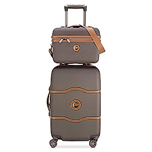 Delsey Herren, Damen Beauty Case, Chocolate, 32