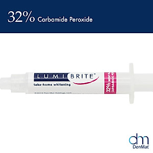Lumibrite Teeth Whitening Gel 32% 6 Syringe Pack Whitening Oral Care