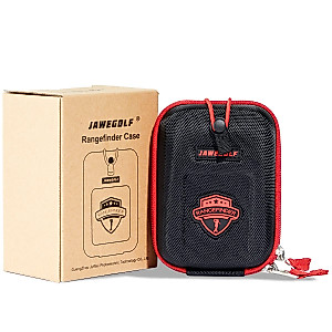 JAWEGOLF Carrying Cases Golf Rangefinder Case Bag Compatible with Bushnell Callaway Or Other Laser Rangerfinder (Black-Magnetic)