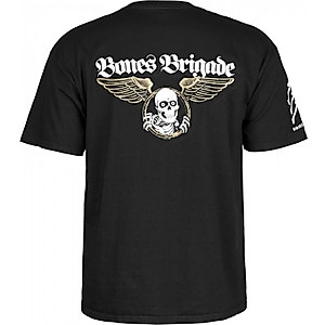 Powell Peralta Bones Brigade Autobiography T-Shirt Black MD Medium