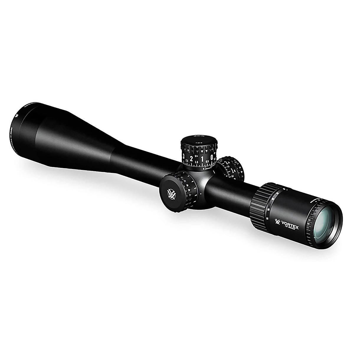 Vortex Optics Golden Eagle HD 15-60x52 Second Focal Plane Riflescopes - ECR-1 Reticle (MOA) , Black