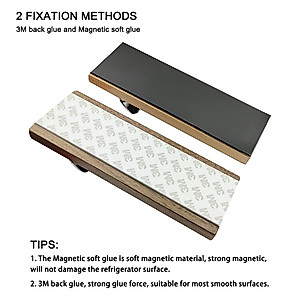 Personalized Wall Mounted Magnetic Bottle Opener, Custom Engraved Beer Bottle Openers with Cap Catcher, Perfect Gifts