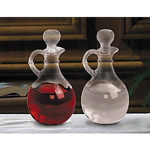 Sudbury Glass Cruet Set, 6 1/2 Inch, Set of 2