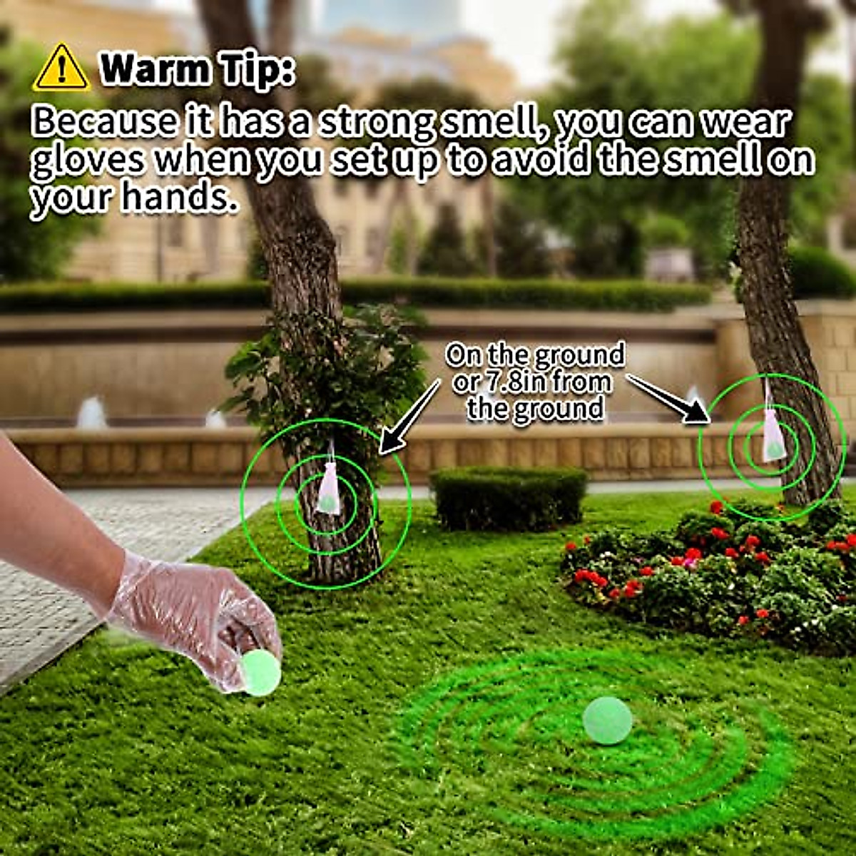 Keep Snakes Away: USKICH Plant-Based Repellent for Yard & Garden