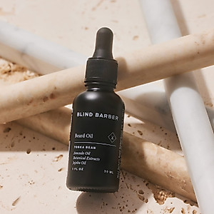 Blind Barber Rejuvenating Face & Beard Oil for Men - Moisturizing Beard Softener - Hydrate Clean Shaven Skin or Use As a Natural Beard Growth Oil for Men - (1 Oz)