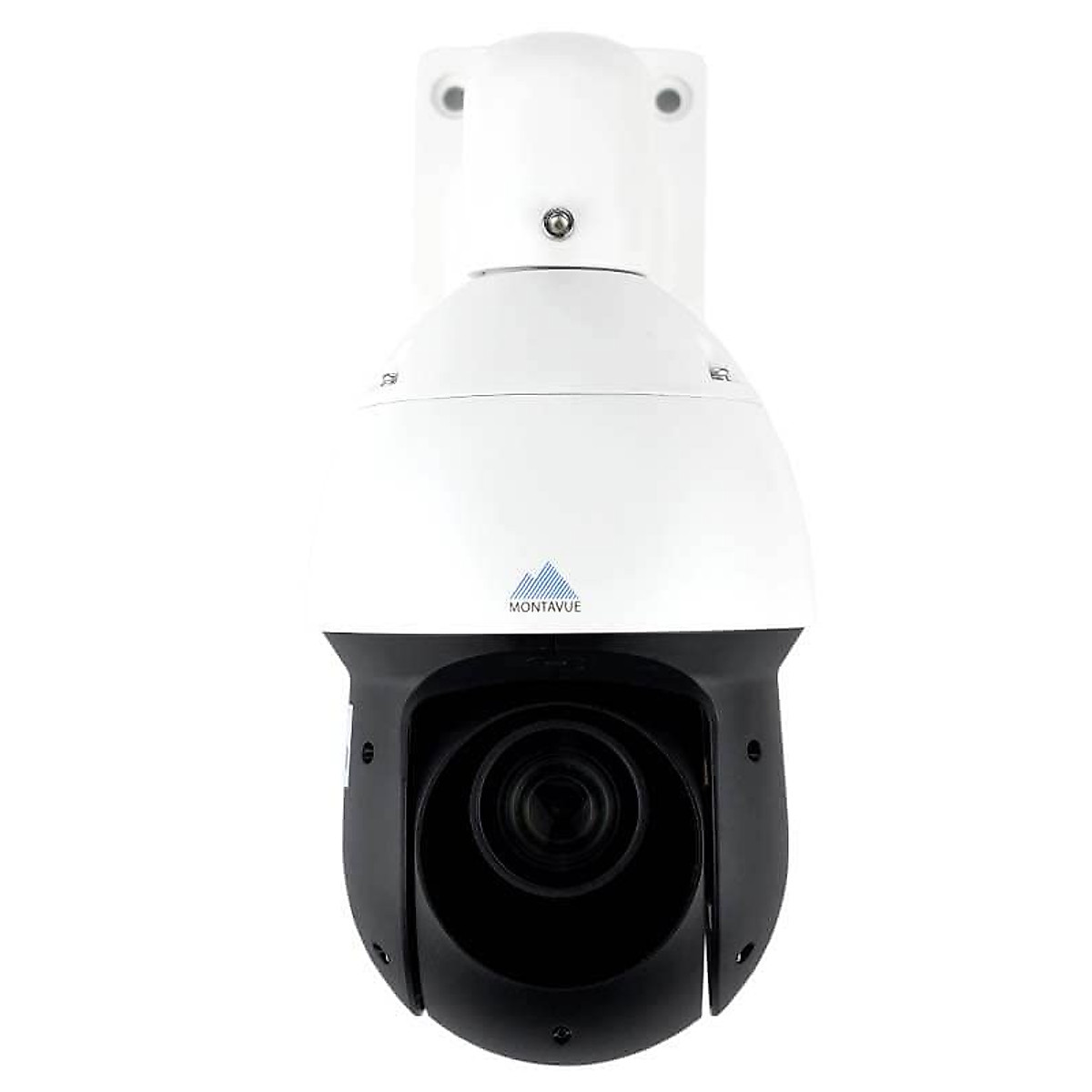 4MP IP PoE Pan-Tilt-Zoom (PTZ) Speed Dome Camera w/ 25x Zoom, 330ft of Starlight IR Night Vision, AI, Smart Motion Detect, 100ft Cat5e Cable- MTZ4250-IRAISMD