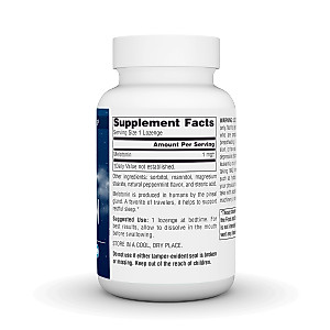 Source Naturals Melatonin Helps Promote Sleep* 1 mg - 300 Peppermint Flavored Lozenges