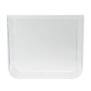 ZHIZHOUNEY Transparent Plastic Fish Bowl with Anti Slip Bottom Aquarium Aquatic Pet Supplies Practical Fish Tank Flower Plant Vase Plastic Aquarium Tank Plastic Aquarium Tank Large