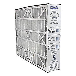 Trion 266649-102 Air Bear 20 x 25 x 5 Inch MERV 13 High Performance Air Purifier Filter Replacement Pack for Air Bear Air Cleaner Purification Systems