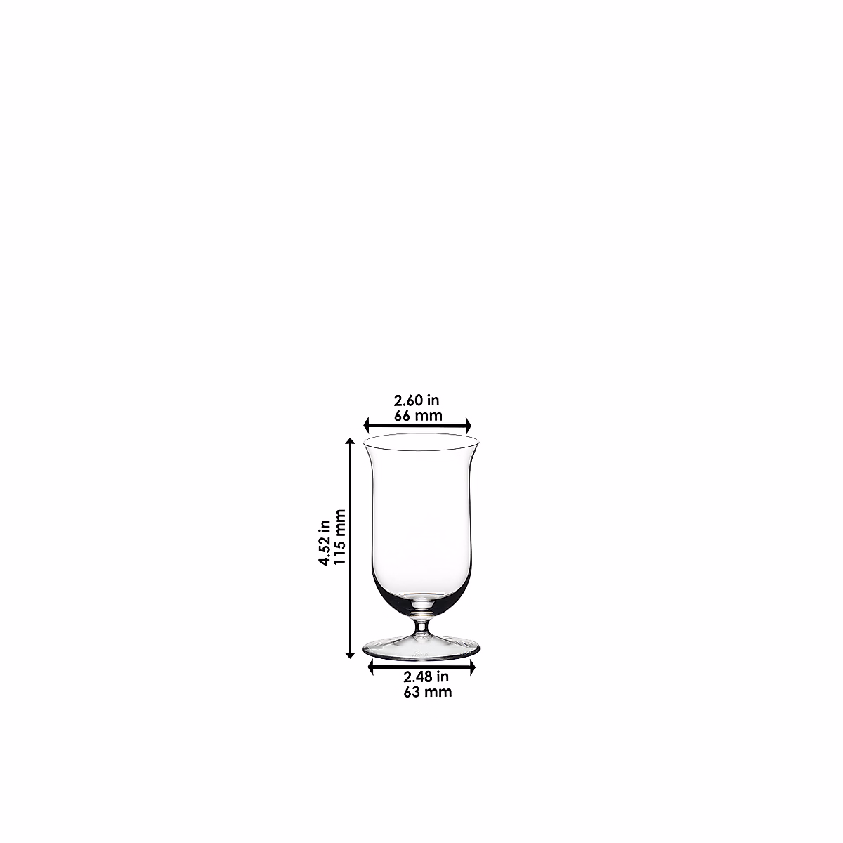 Riedel Sommeliers Series Single Malt Whiskey Glass, One Size, Clear