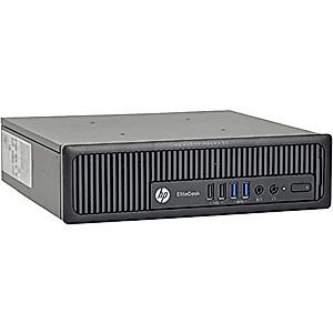 HP 800 G1 USFF Computer Desktop PC, Intel Core i5 3.2GHz Processor, 8GB Ram, 250GB Hard Drive, WiFi | Bluetooth, 1080p Webcam, Wireless Keyboard & Mouse, 20 Inch Monitor, Windows 10 (Renewed)