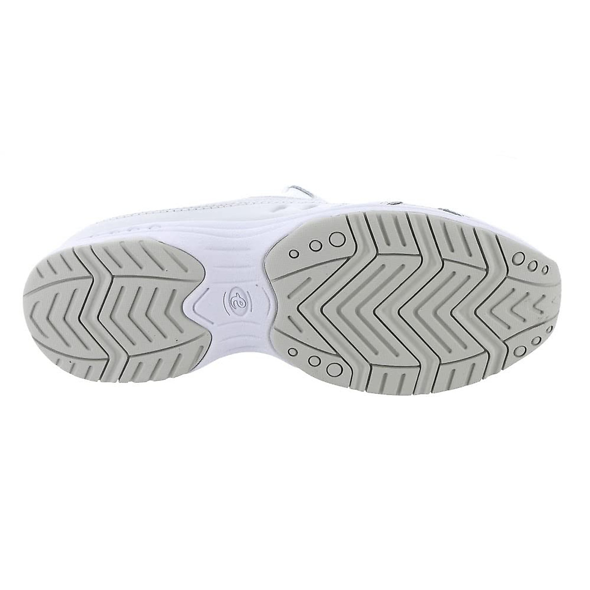 Easy Spirit Women's Tourguide Mule, White Leather, 7.5 Medium