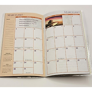 NB Psalms 2 Year 2024-2025 Planner Mini Pocket Calender This is the Lord's doing it is Marvelous in Our Eyes Psalms 118:23 KJV