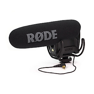 Rode Microphones VideoMic Pro Compact Shotgun Microphone, 200 Ohms - Bundle - with Deadcat VMP Furry Wind Cover for VideoMicPro
