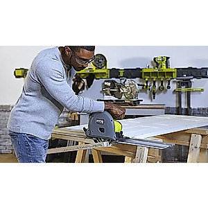 RYOBI ONE+ HP 18V Brushless Cordless 6-1/2 in. Track Saw (Tool Only) (PTS01K)