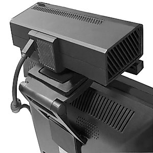 Cosmos Black Plastic Adjustable Sensor TV Mounting Clip for XBOX ONE Kinect 2.0 (Kinect 2.0 NOT included)