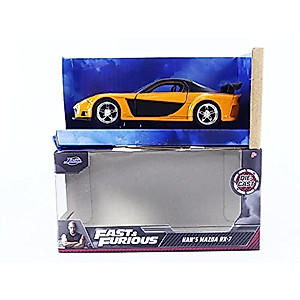 Jada Toys Fast & Furious 1:32 Han's Mazda RX-7 Die-cast Car, Toys for Kids and Adults