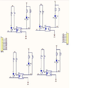 4channels in 3.3V Out 3.3V Digital Logic Level Conversion Module PNP/NPN to NPN Optical Isolation Board (4)
