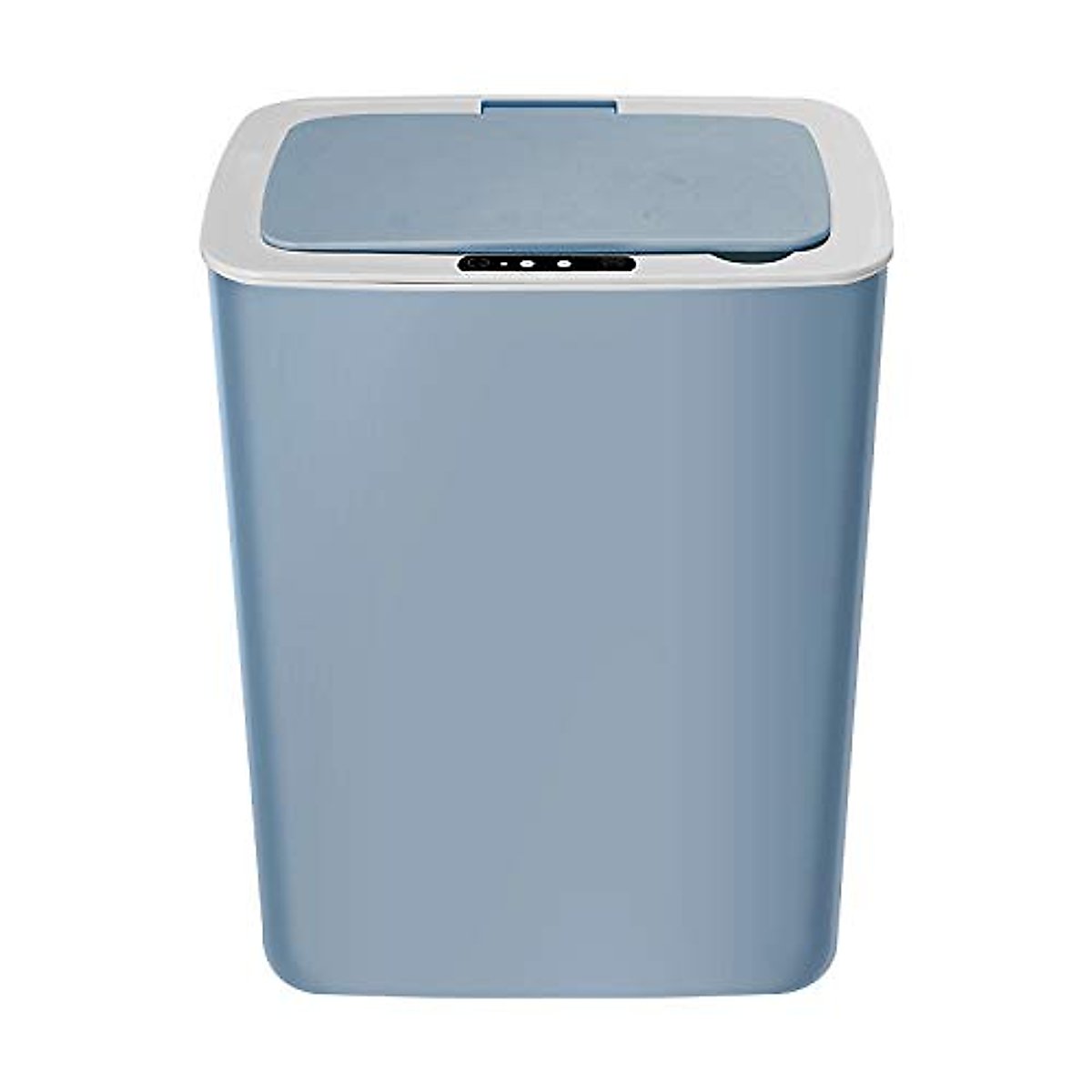 Garbage Can Waste bin Sensor Electronic USB Trash can Automatic Trash cans 14L Smart Induction Sensor Automatic Intelligent Waste Bins (Blue, USB Charger)