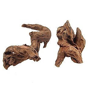EmoursTM Aquarium Sinkable Driftwood Fish Tank Decoration,Small