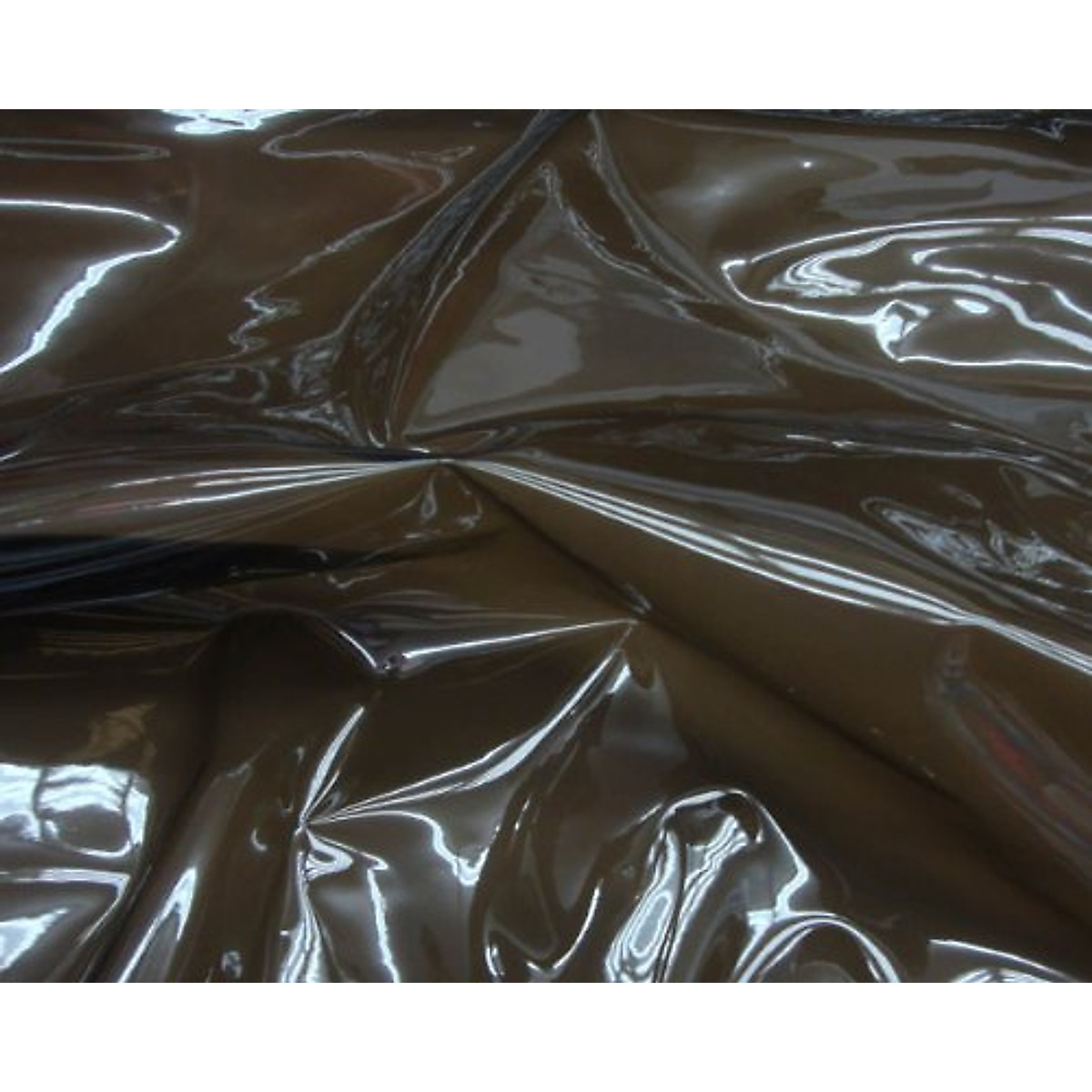 luvfabrics Smoke 10 Gauge Tinted Plastic Vinyl Tinted 54 Inch Wide Fabric by The Yard Ships Rolled