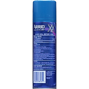 Arrid Deodorant 6 Ounce Aerosol XX Morning Clean (177ml) (2 Pack)