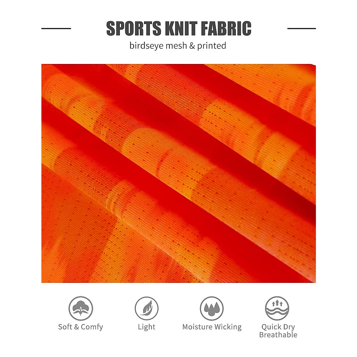 Workout Shirts Men Quick Dry-Short Sleeve Running Gym Shirt Athletic Fit Moisture Wicking Tees(Neon Orange,M)