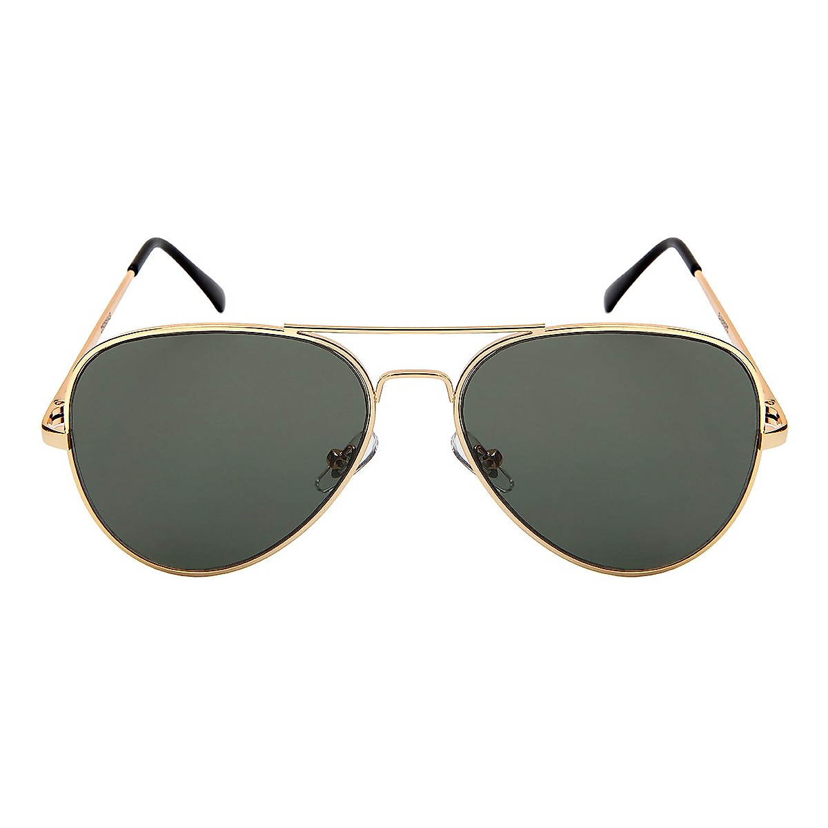 Edge I-Wear 12 Pack Aviators Bulk Sunglass Men Pilot Spring Hinge Wholesale Sunglasses (N25095AS-AP)