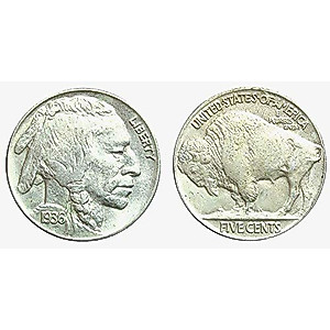 1936 Various Mint Marks CIRCULATED BUFFALO (INDIAN HEAD) NICKEL w CLEAR DATE! HISTORIC COIN, BEST PRICE! 5c F-VF