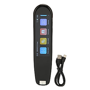 2.99-inch Translator Pen with Offline Voice Database, 111 Languages 30W Pixels, IPS Touchscreen C Scanner, Audio/Video Recording Support, Dual Microphones, HD Noise Reduction for Picture Texts
