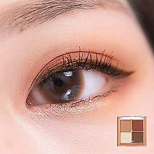 rom&nd] Better Than Eyes 6 colors | Basics Eyeshadow Palette|Velvety Texture| long-lasting makeup| Galaxy pearl glitter| MLBB| Daily Use| K-beauty |without crease 6g/0.21oz No. M01 DRY APPLE BLOSSOM