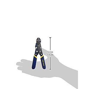 IRWIN VISE-GRIP Wire Stripping Tool / Wire Cutter, 5-Inch (2078305)