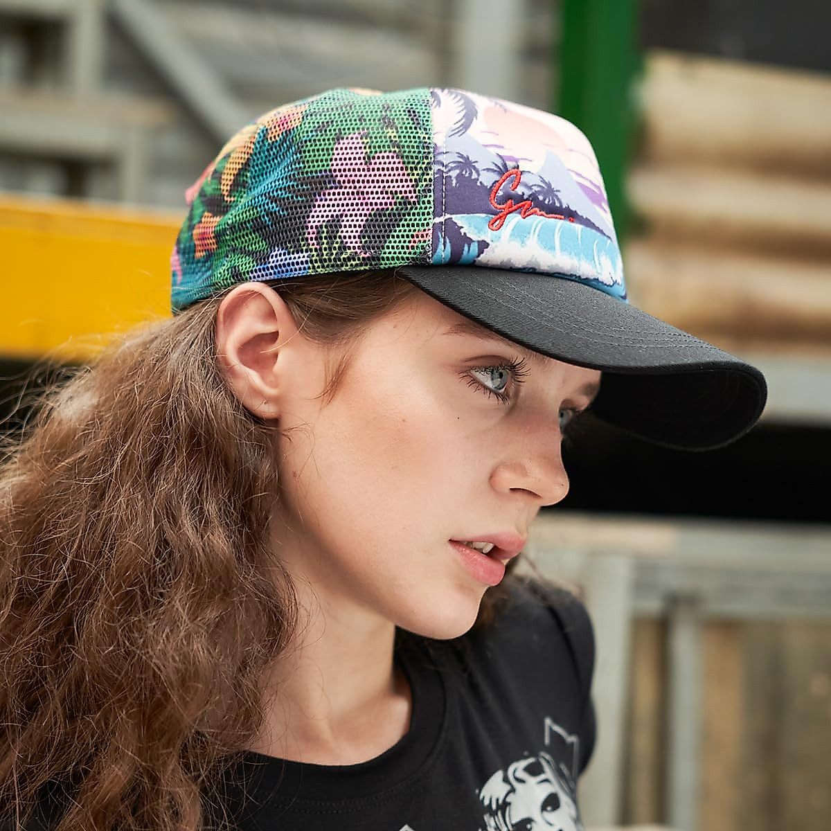 Grace Folly 5 Panel Foam- USA (Island Beach)