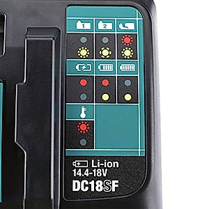 Makita 18V Rapid Optimum 4-Port Charger