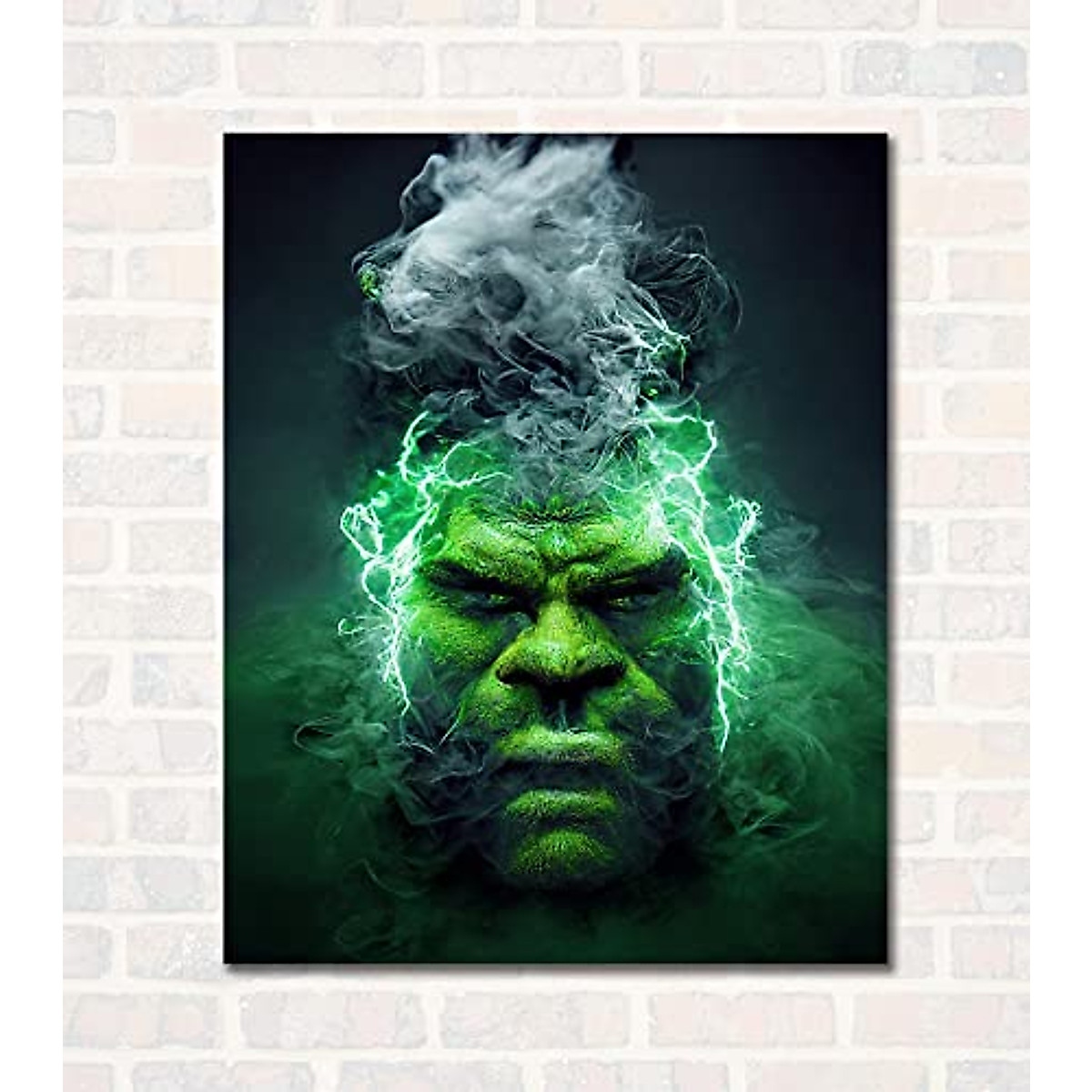 OzWood Crafts- She Hulk and Hulk Wall Decor Poster Prints, Set of 6 FRAMELESS (8''x10''), She Hulk and Hulk room decor for boy,She Hulk and Hulk Posters for Boys Room, She Hulk and Hulk Wall Art,