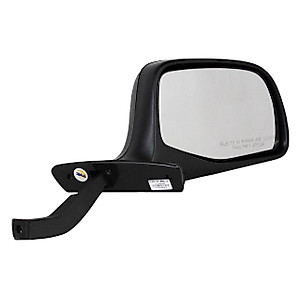 RAREELECTRICAL New Right Side Mirror Compatible With Ford Bronco F100 F150 F250 F350 F450 Manual 1992 1993 1994 1995 1996 1997 By Part Numbers Fo1321152 955015 F7tz 17682 Daa 61033F Fd25r