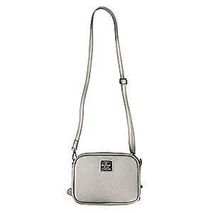 Bioworld Nightmare Before Christmas Lock Shock & Barrel Women’s Gray Crossbody Handbag