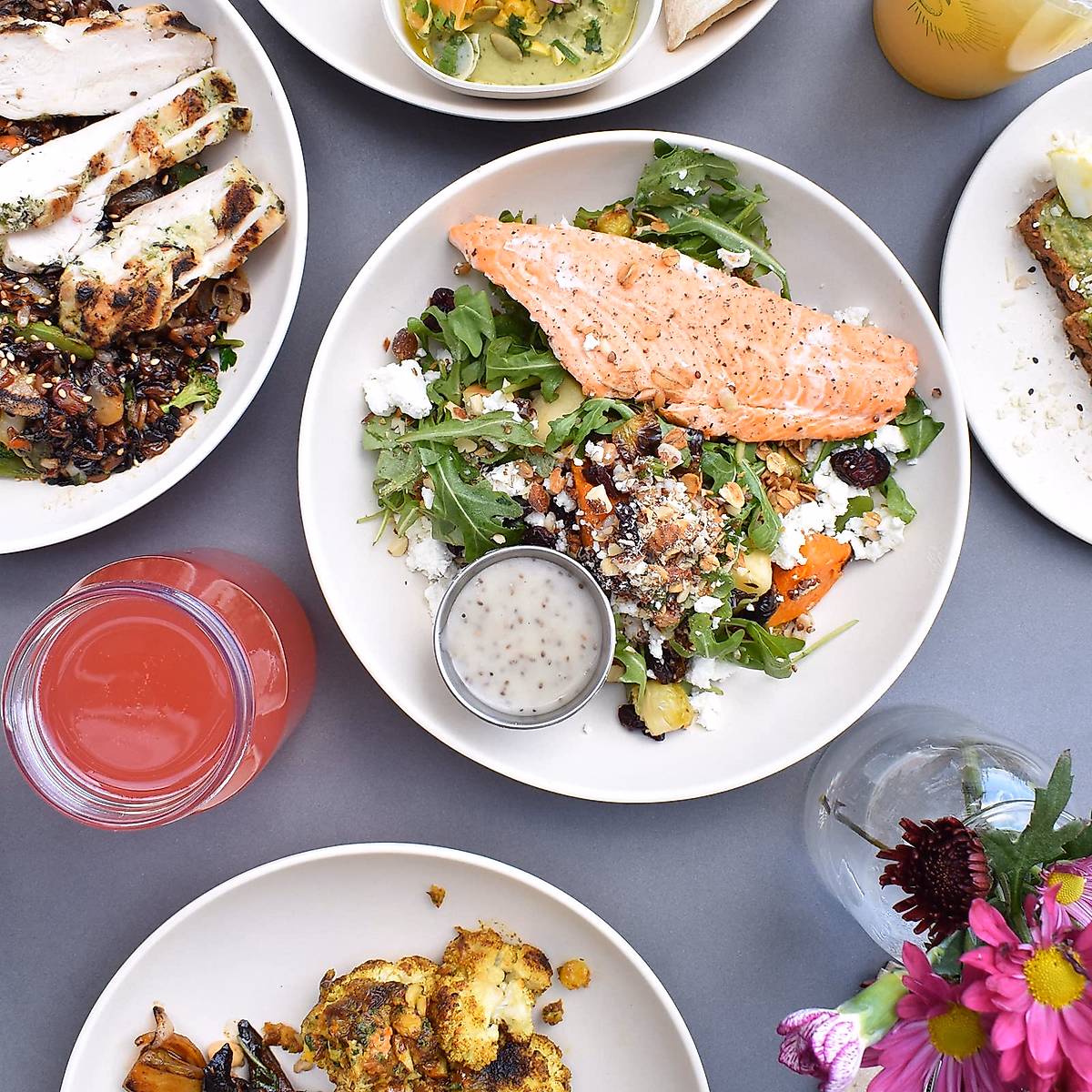 6 Pieces Metal Salad Dressing Containers To Go, Fits in Bento Box for Lunch, 1.7oz Small Condiment Containers with Lids, Premium Silicone, Leakproof Lids for Condiments Snacks Dipping Sauce