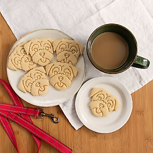 Border Terrier Face cookie cutter, 1 piece - Bakerlogy