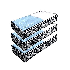 Shonpy 3pcs under bed Storage Bags, Organizer Storage Containers