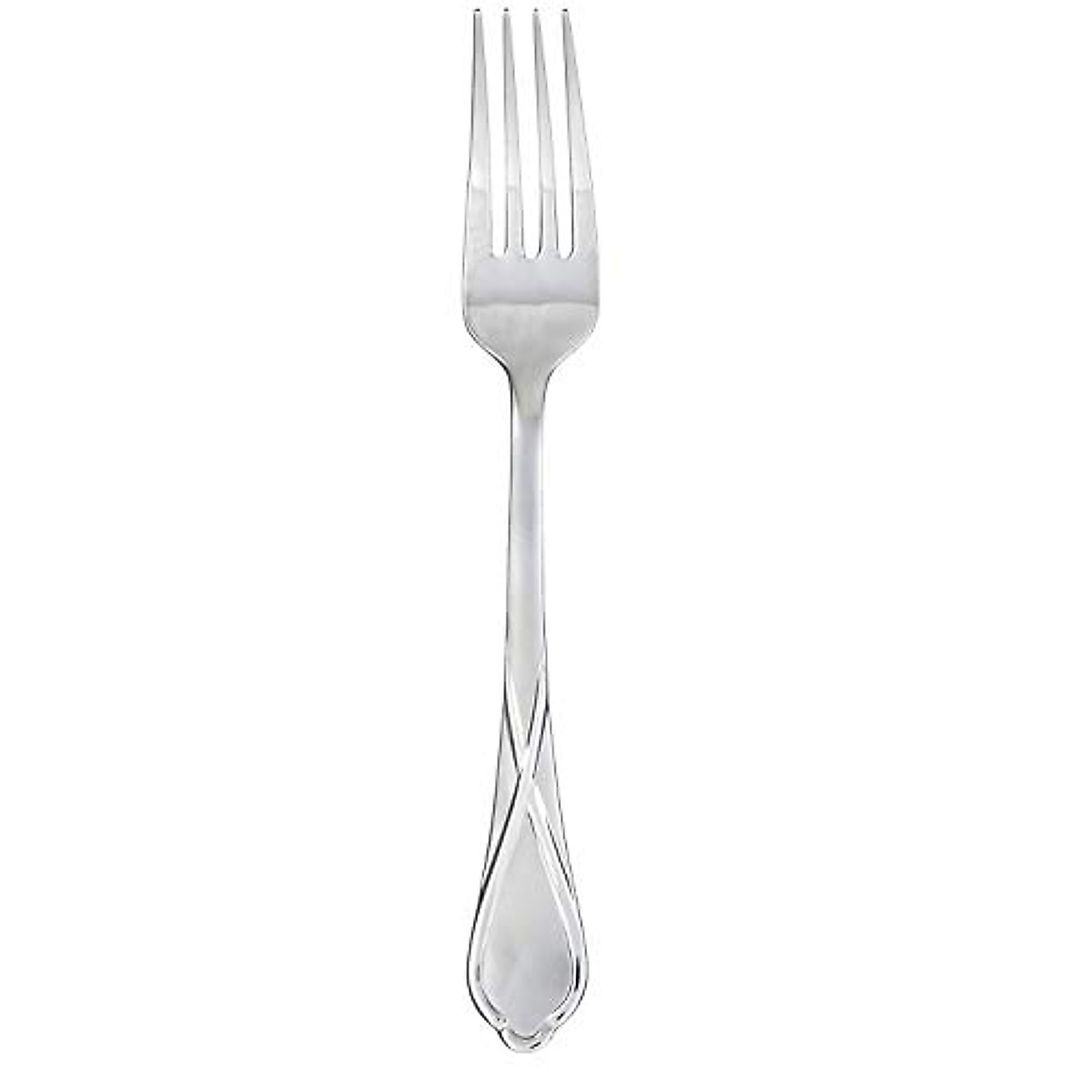Cambridge Silversmiths Heather Sand 20-Piece Flatware Silverware Set, Stainless Steel, Service for 4, Includes Forks/Spoons/Knives