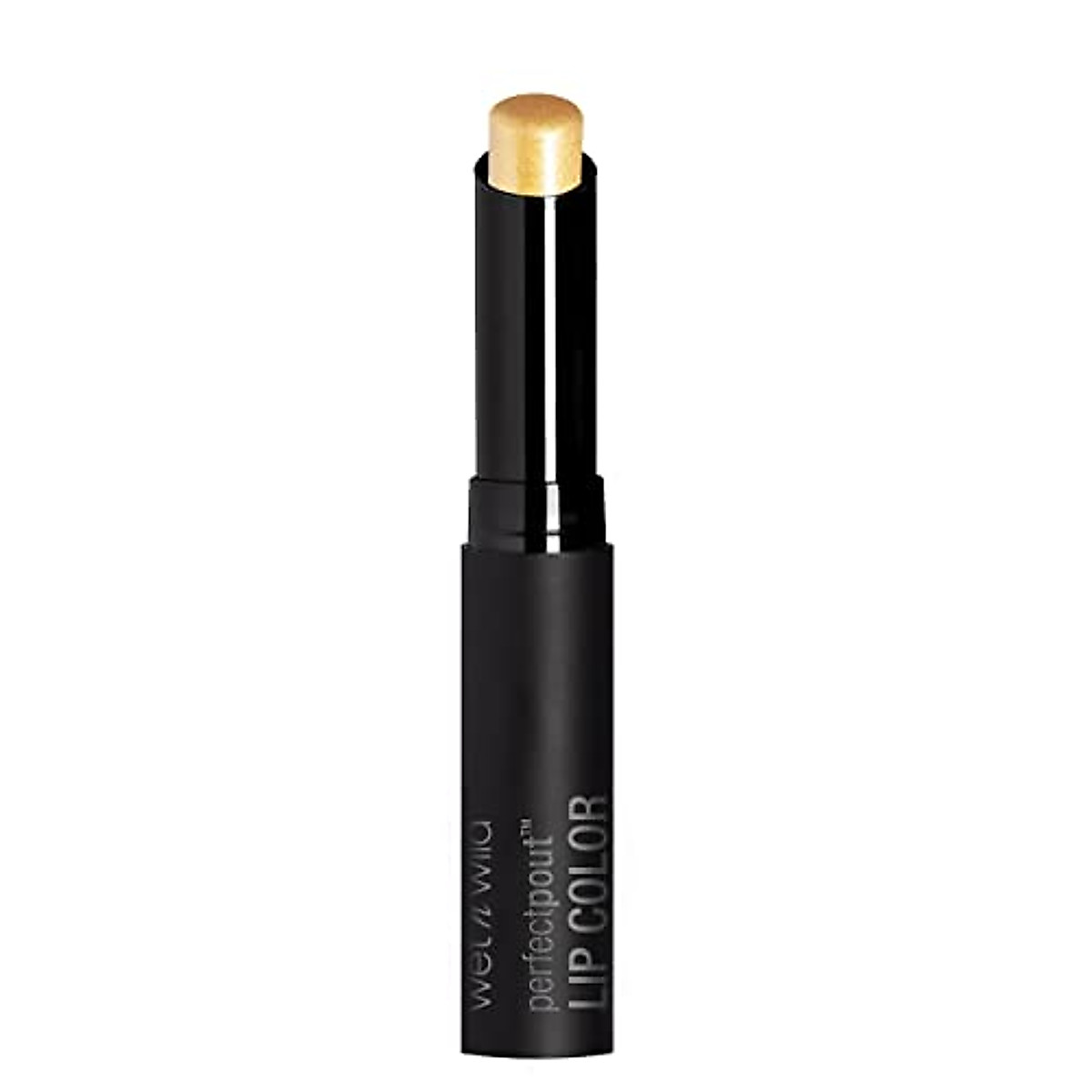 wet n wild Perfect Pout Lipstick, Gold Shimmer First Place Winner | Vegan | Gluten-Free | Cruelty-Free | Lip Color
