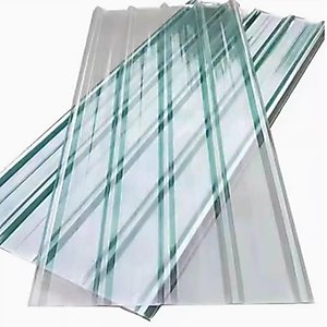 AIROTRON 1.2 mm Fiberglass Daylighting Panels,Corrugated Roofing Sheets,Mute Waterproof Roofing Tiles,Clear Roof Sheet,Sunroom Daylighting Plate,Replacement Shed Panel,Easy to Cut (35x67in,1 Pcs)
