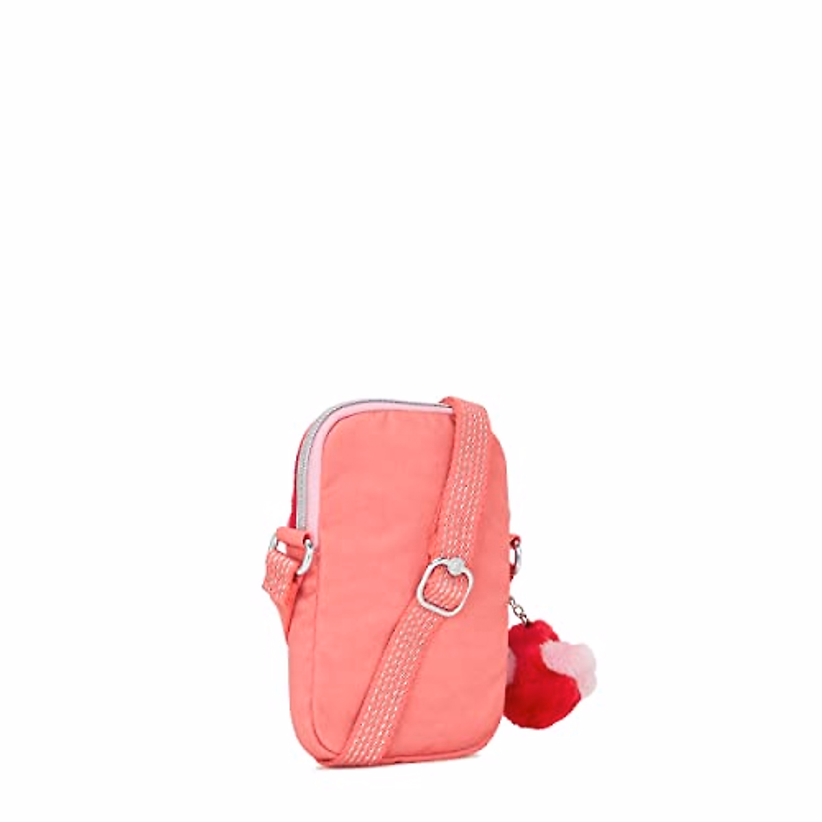 Kipling Women's Tally Minibag, Lightweight Crossbody Mini, Nylon Phone Bag, Joyous Pink Fun