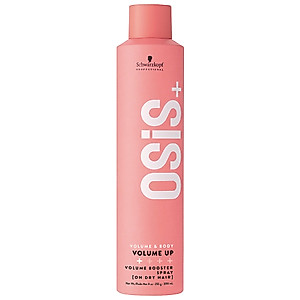 OSiS+ Volume Up Booster Spray, 8.9 oz – Lightweight Flexible Style Control – Textured Volume with Natural Movement and Feel – Volumizing Hair Spray