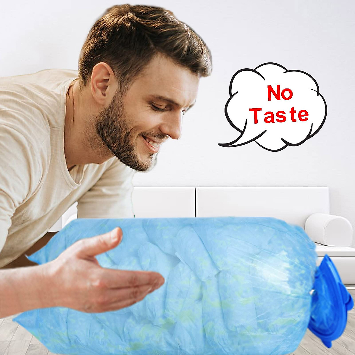 Diaper Pail Refill Bags,Fully Compatible with Arm&Hammer Disposal System Seal and Toss Diaper Pail Refills,Holds up to 1020 Diapers 34 Pack (Lavender)