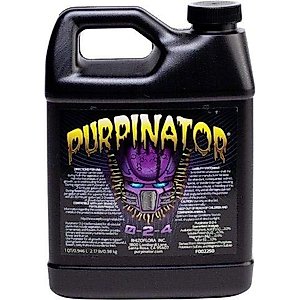 Purpinator - Liquid Nutrient Additive for Flowering and Fruiting Plants, For Use in Hydroponics and Soil, 1 qt.