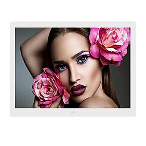 15 Inch Screen LED Backlight HD 1280 * 800 Digital Photo Frame Electronic Album Picture Music Movie Full Function Good Gift (Color : C, Size : US Plug)